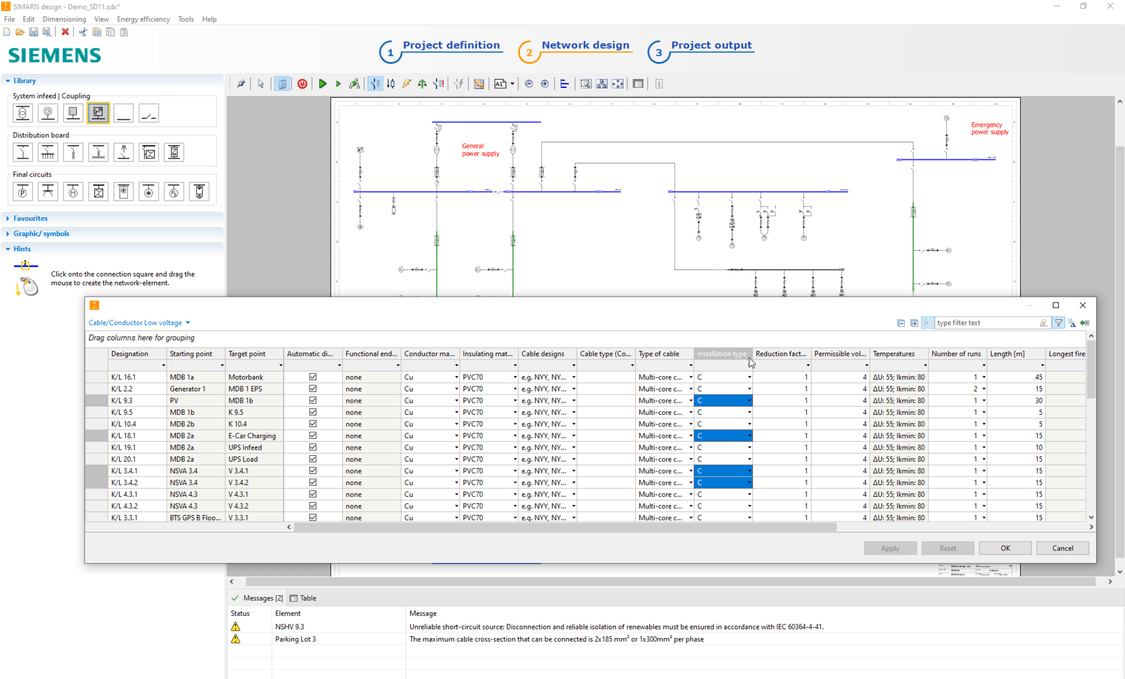 SIMARIS design | Electrical Planning Software – SIMARIS | Siemens Global