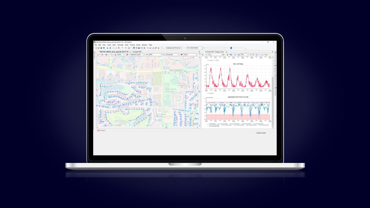 GIS-based grid planning - Siemens Xcelerator Global