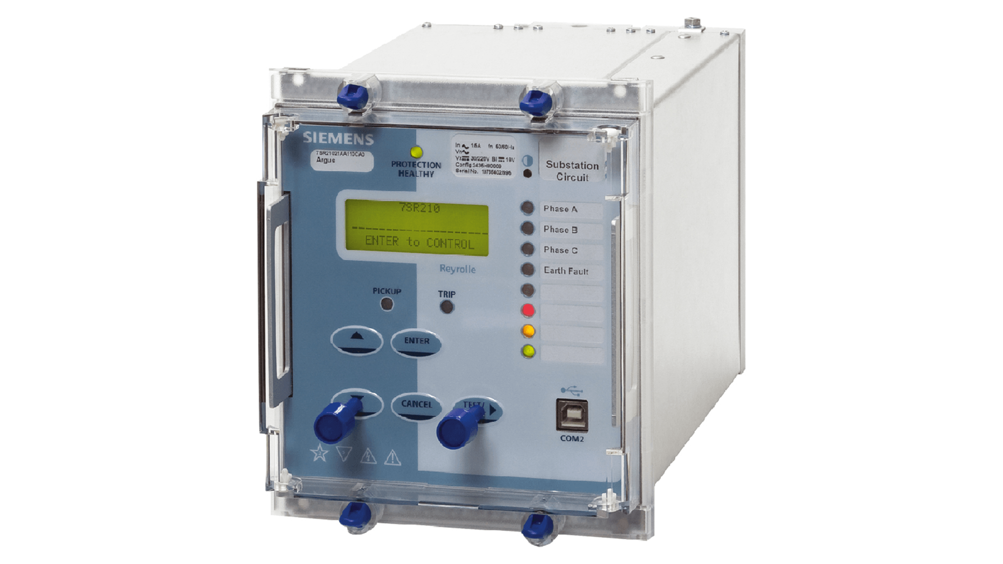 Non-Directional Overcurrent Protection – Reyrolle 7SR210 - Siemens Global