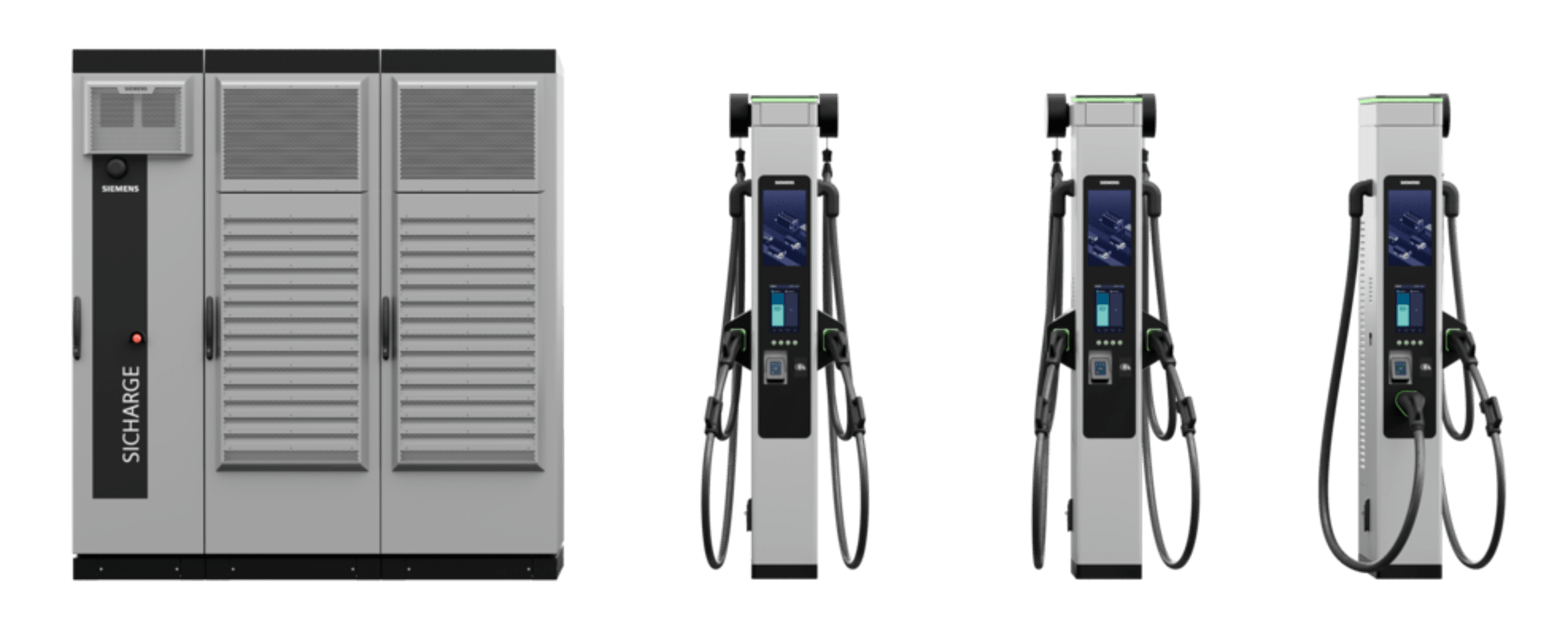SICHARGE FLEX: Siemens unveils Next-Gen EV Charging System for the Megawatt era | Press ...