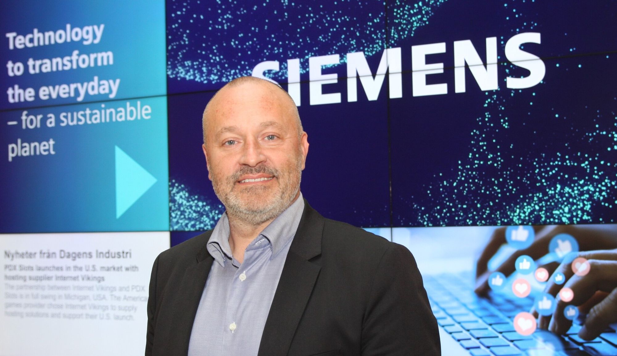 Han tar rollen som Cyber Security Officer på Siemens - Siemens SE