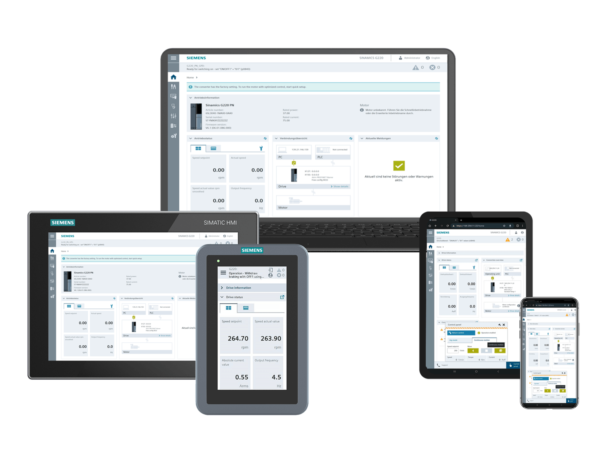 SINAMICS Webserver - Siemens Global