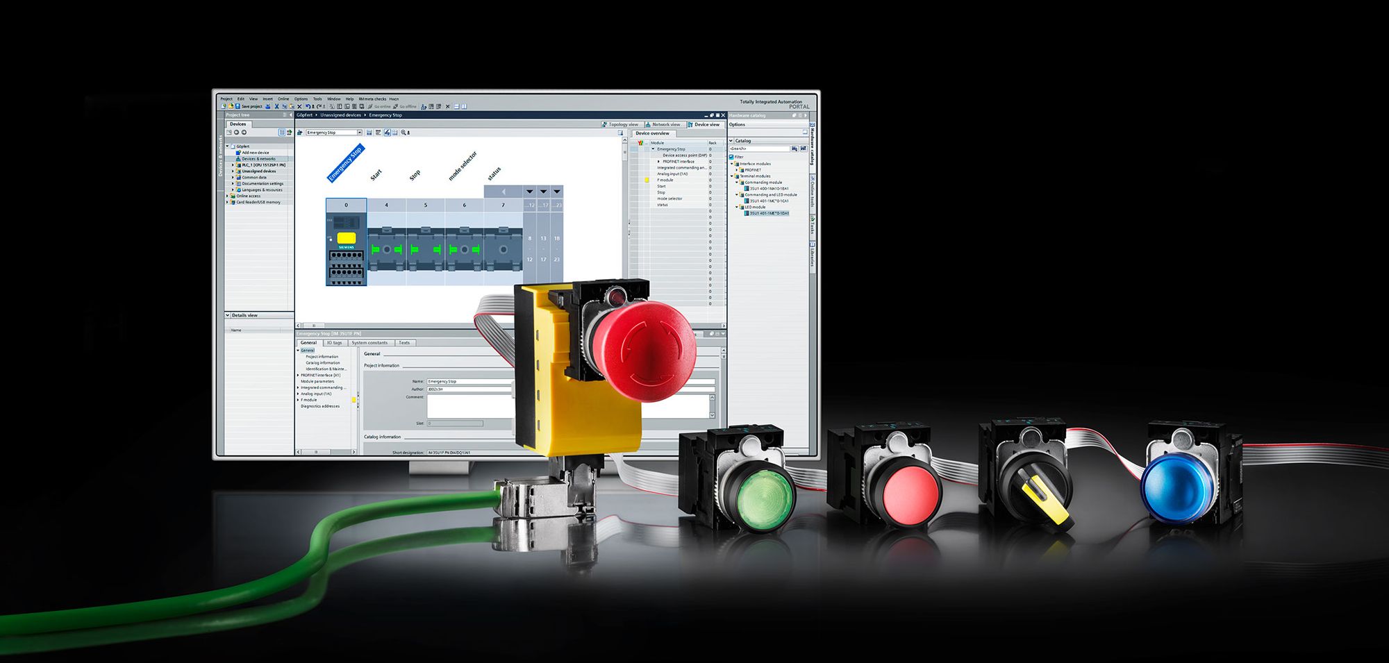 Profinet drukknoppen - Siemens NL