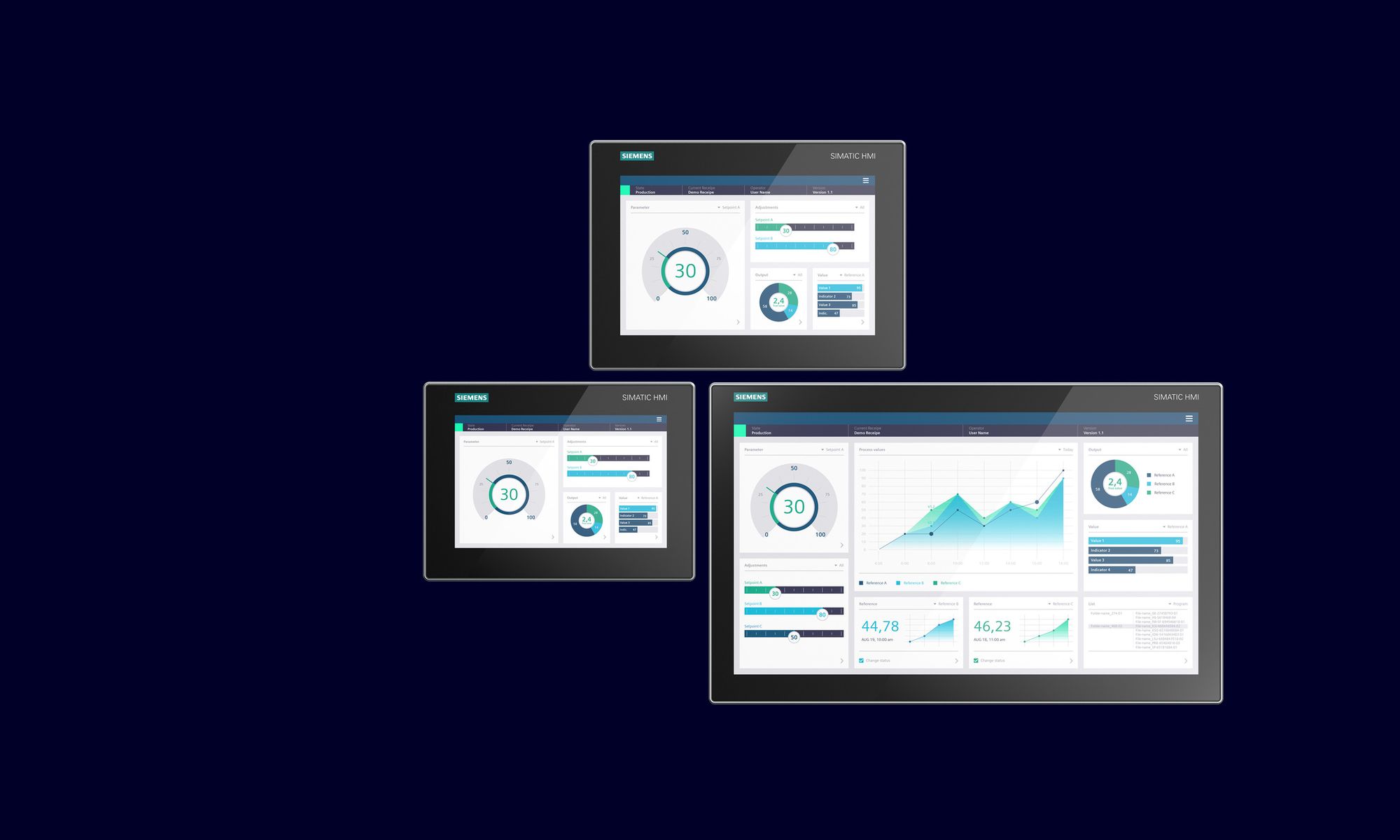Modernisera med WinCC Unified Comfort Paneler - Siemens SE