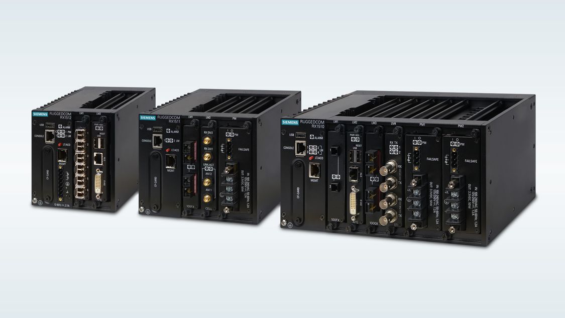 Ruggedcom Rx1500 Family Layer 3 Ethernet Switches Siemens Ruggedcom