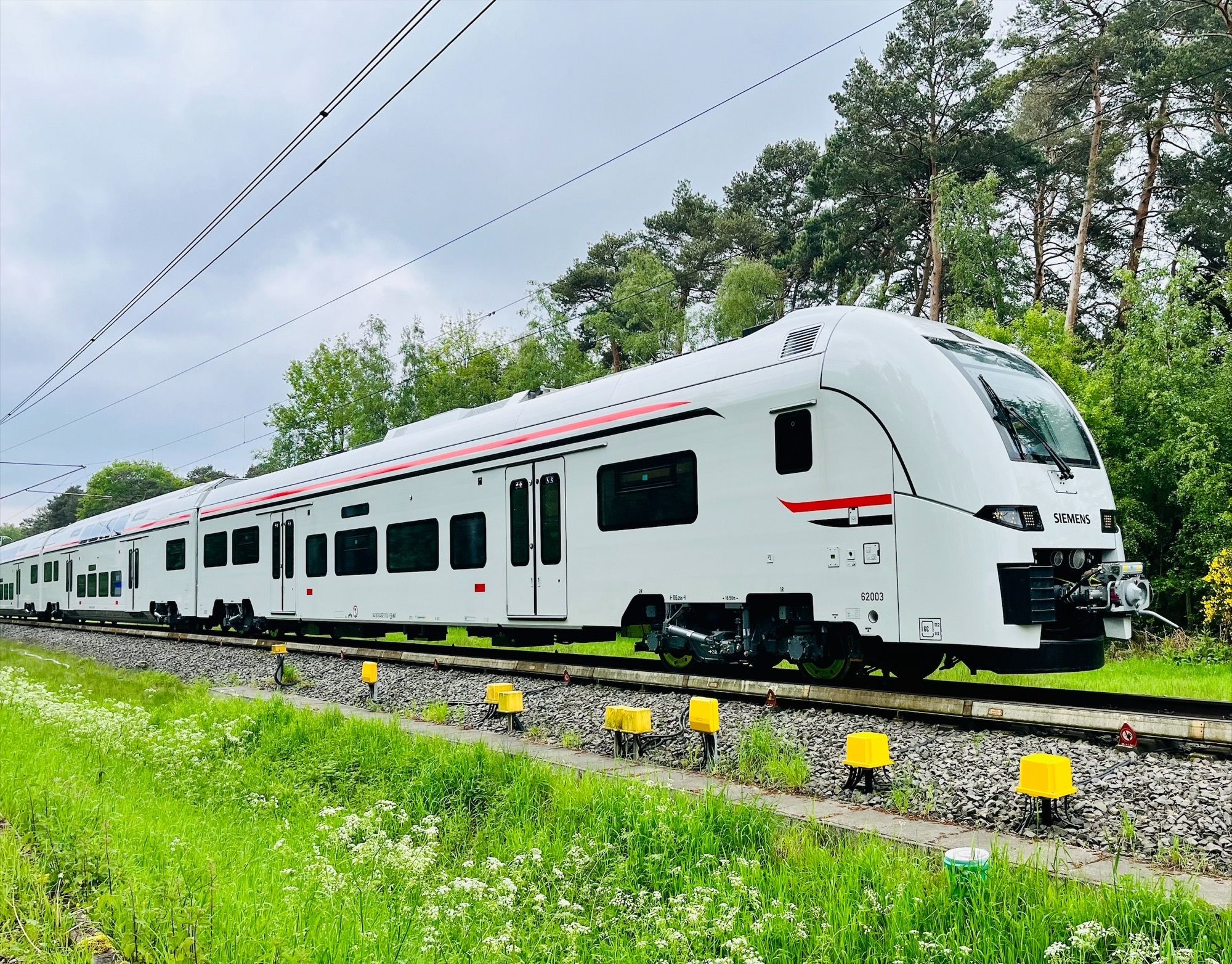 Testy pierwszych pociągów Desiro HC dla Egiptu - Siemens Mobility PL