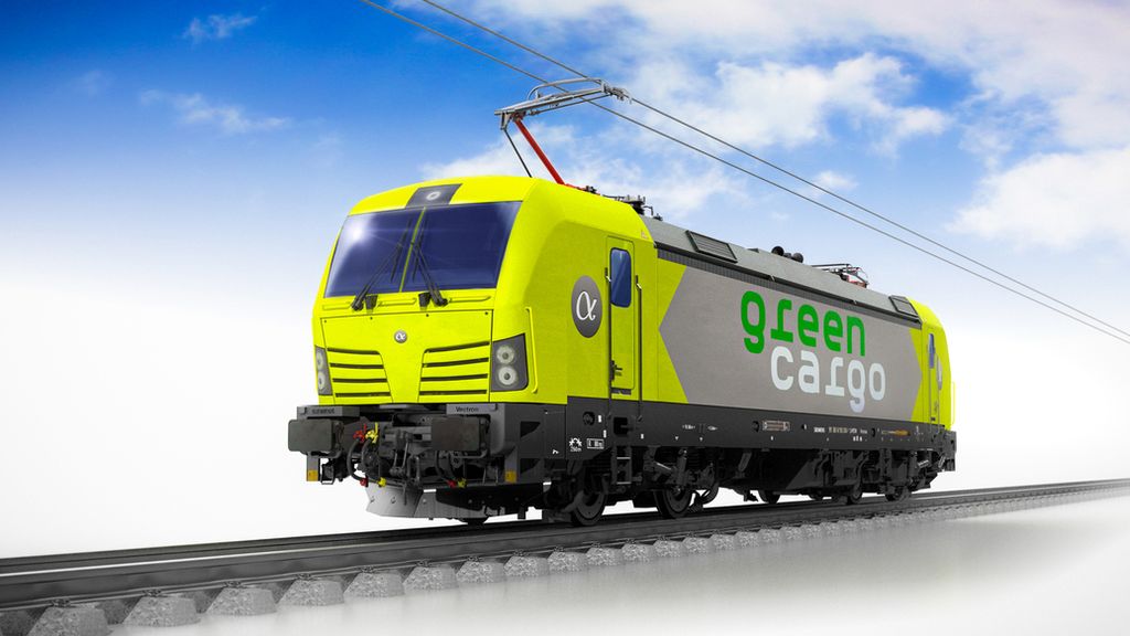 Green Cargo leasar fem nya Vectron-lok från Siemens för den ...