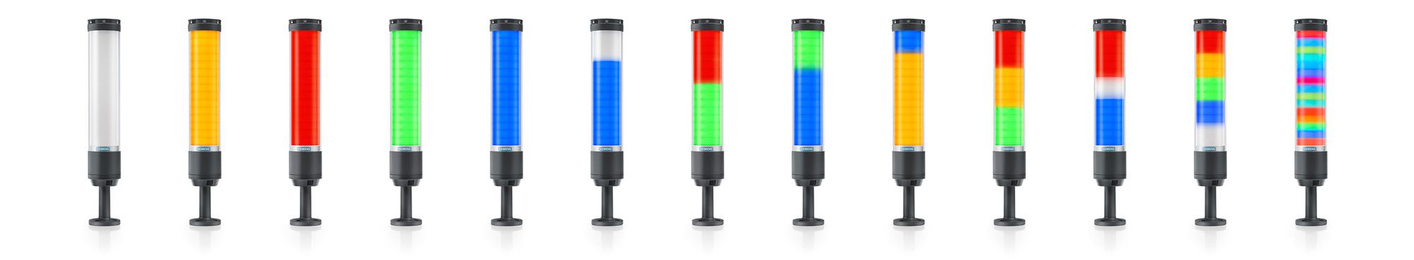 LED-ljustorn med RGB-teknik - Siemens SE