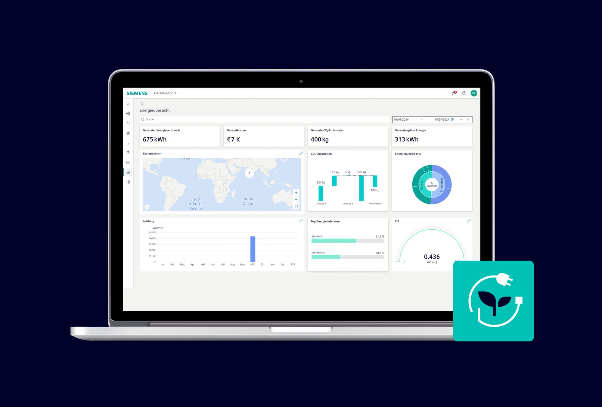 Electrification X – Sustainability/Energy Management - Siemens DE