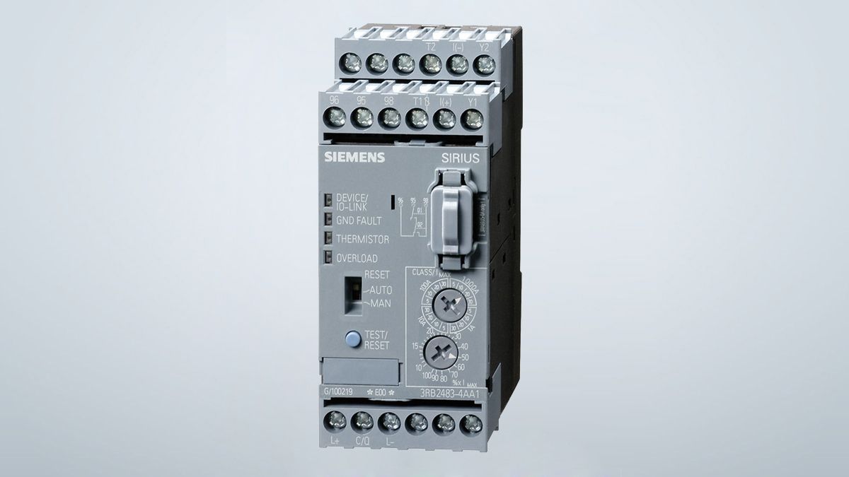 适合于各种应用需求的过载继电器 - Siemens CN