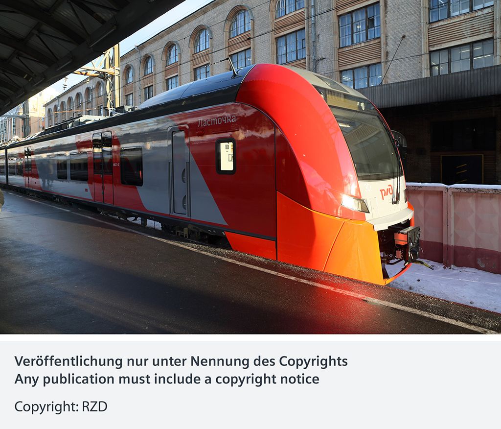 Desiro RUS: First journey with passengers | Press | Company | Siemens