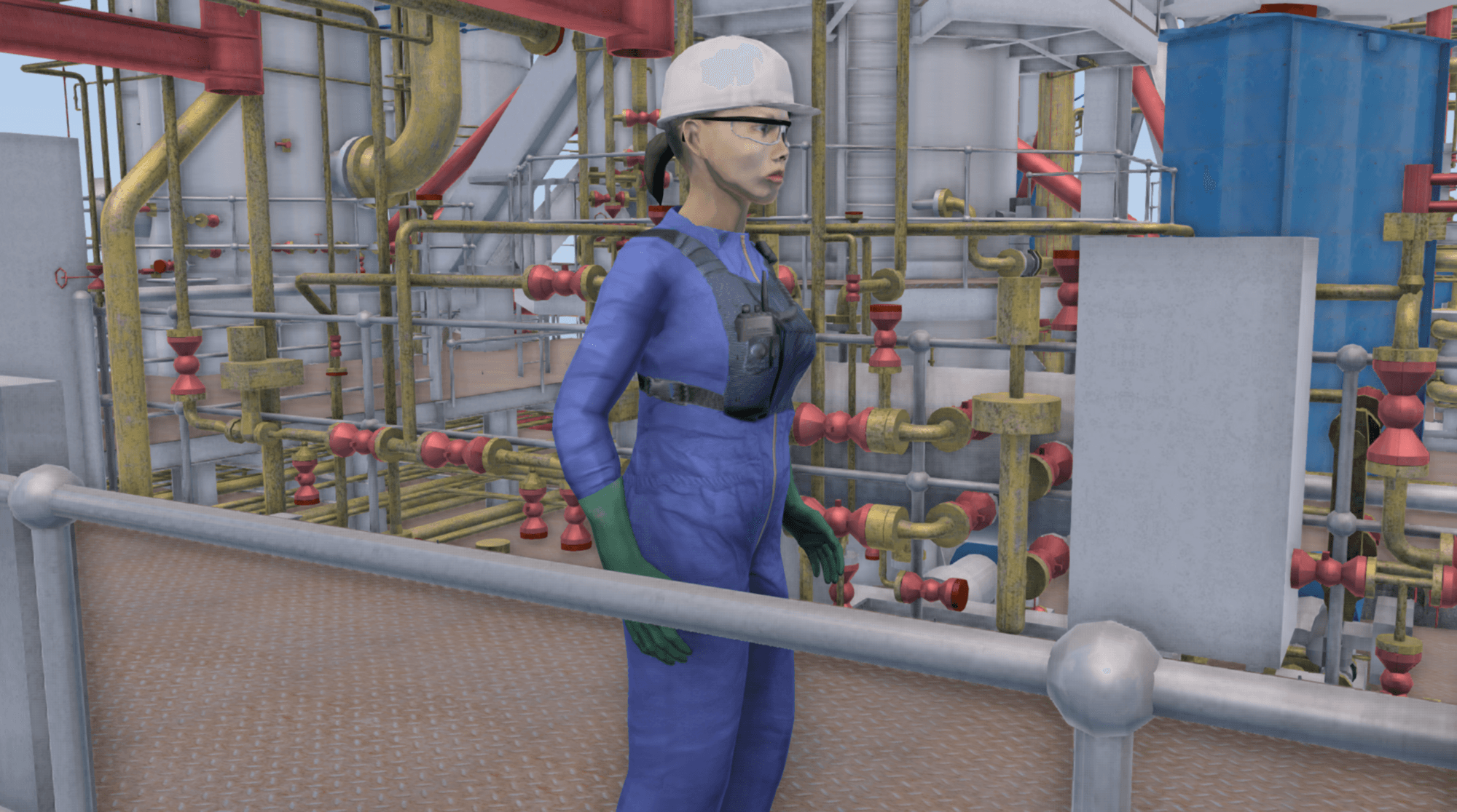 COMOS Walkinside Immersive Sim. - Siemens Xcelerator Global