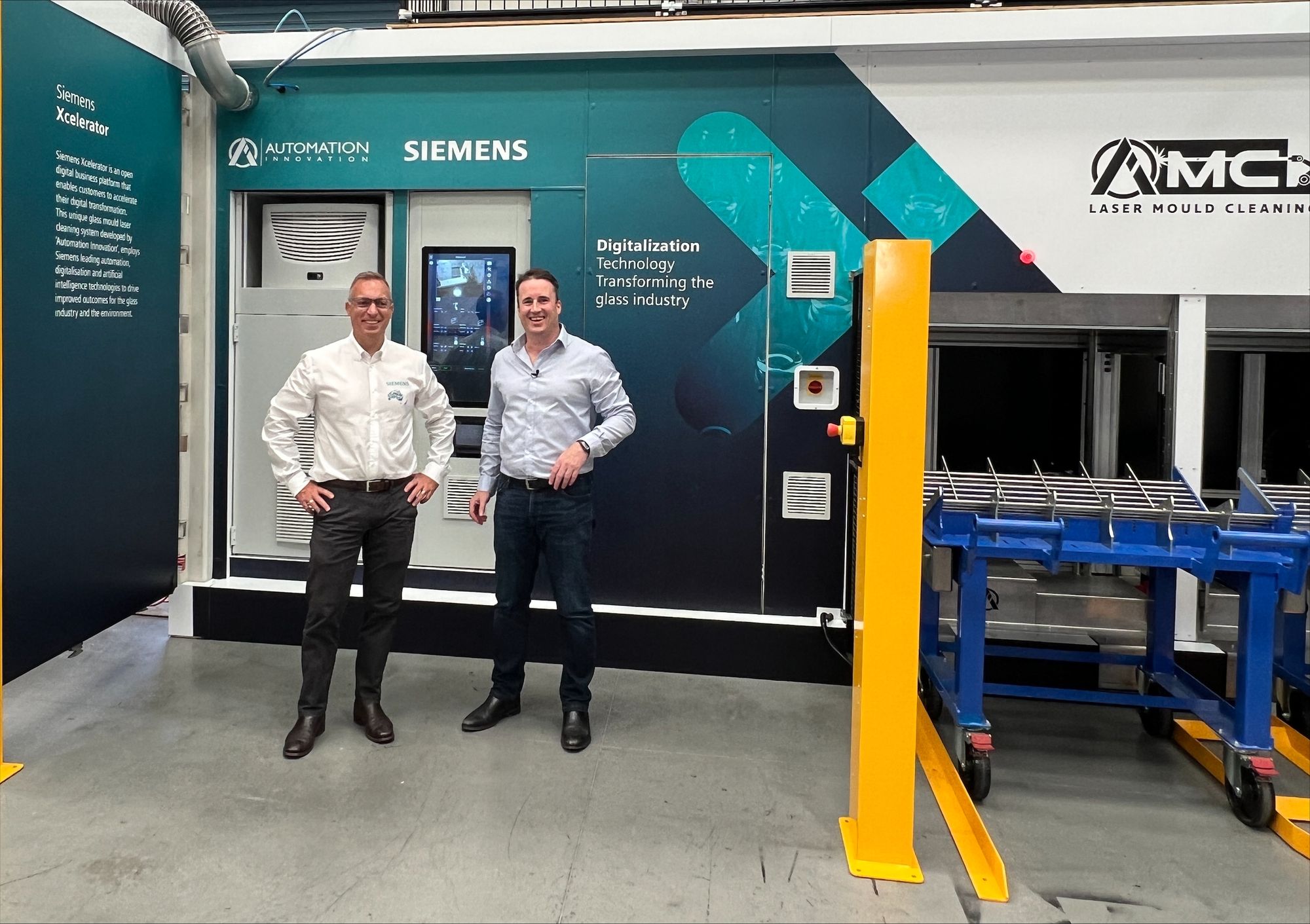 Bottling AI and robotic automation for good - Siemens Global