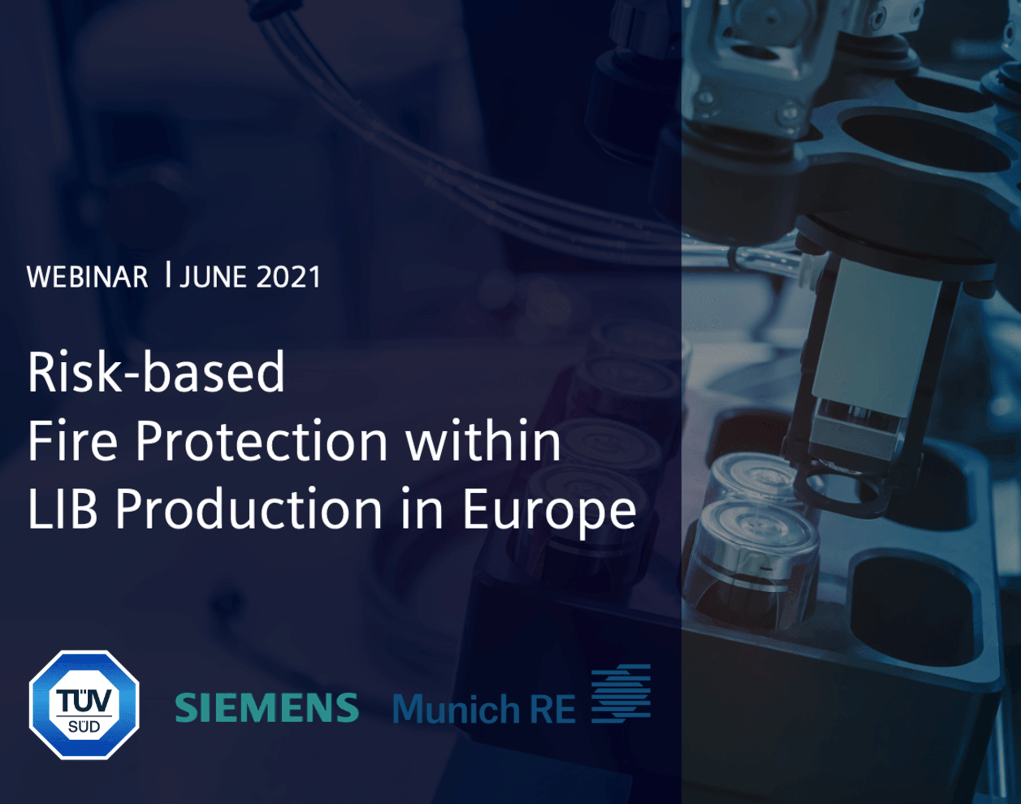 Webinar: Fire protection for lithium-ion battery - Siemens Global