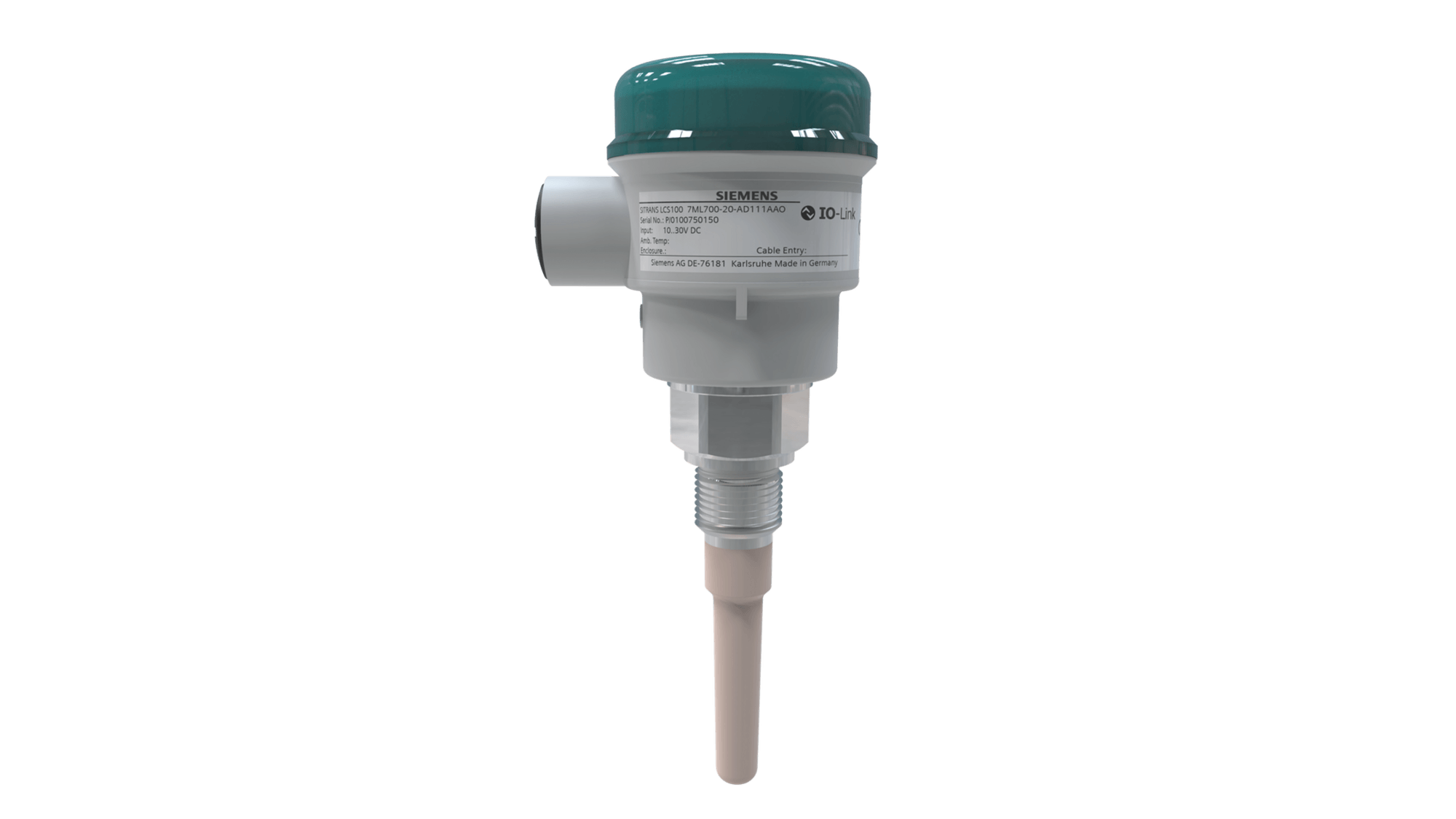 SITRANS LCS100 – kompakt, digital kapacitiv nivåvakt med IO-Link - Siemens SE