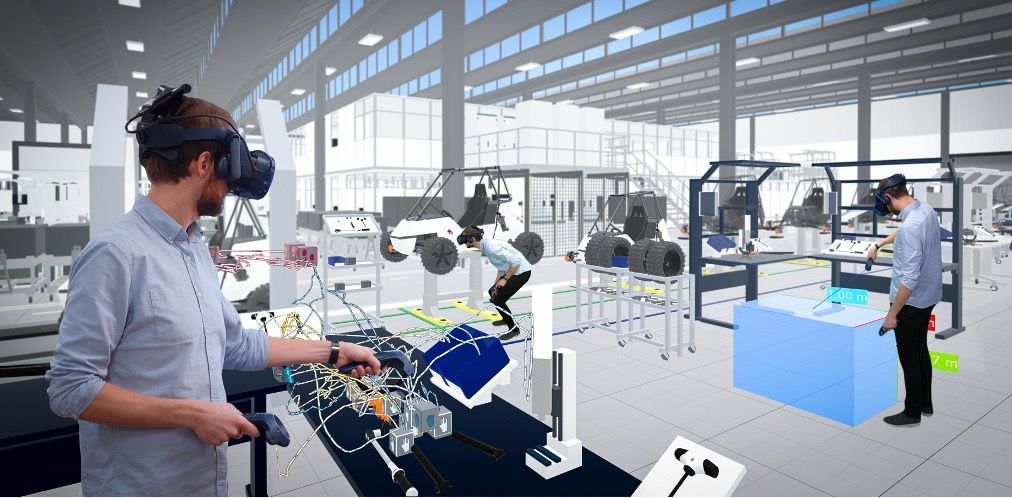3D Layout Planning in VR - Siemens Xcelerator Global