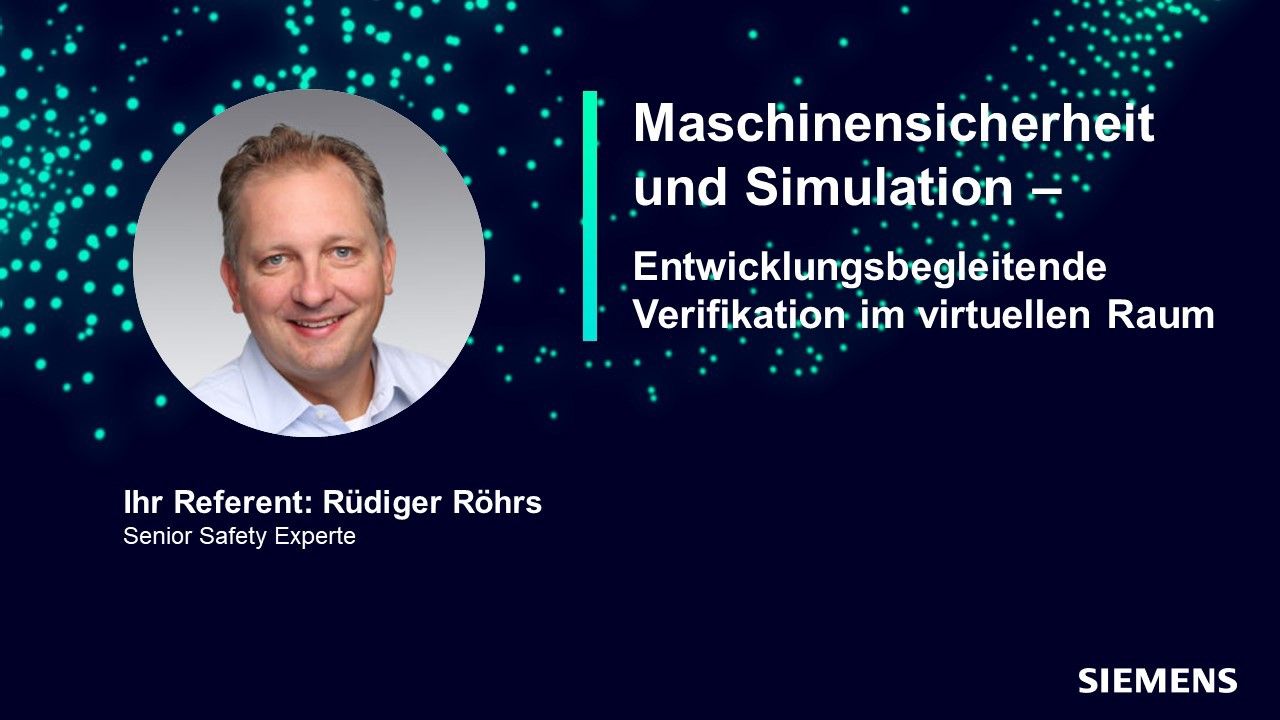 Funktionale Sicherheit und Simulation Webinar - Siemens DE