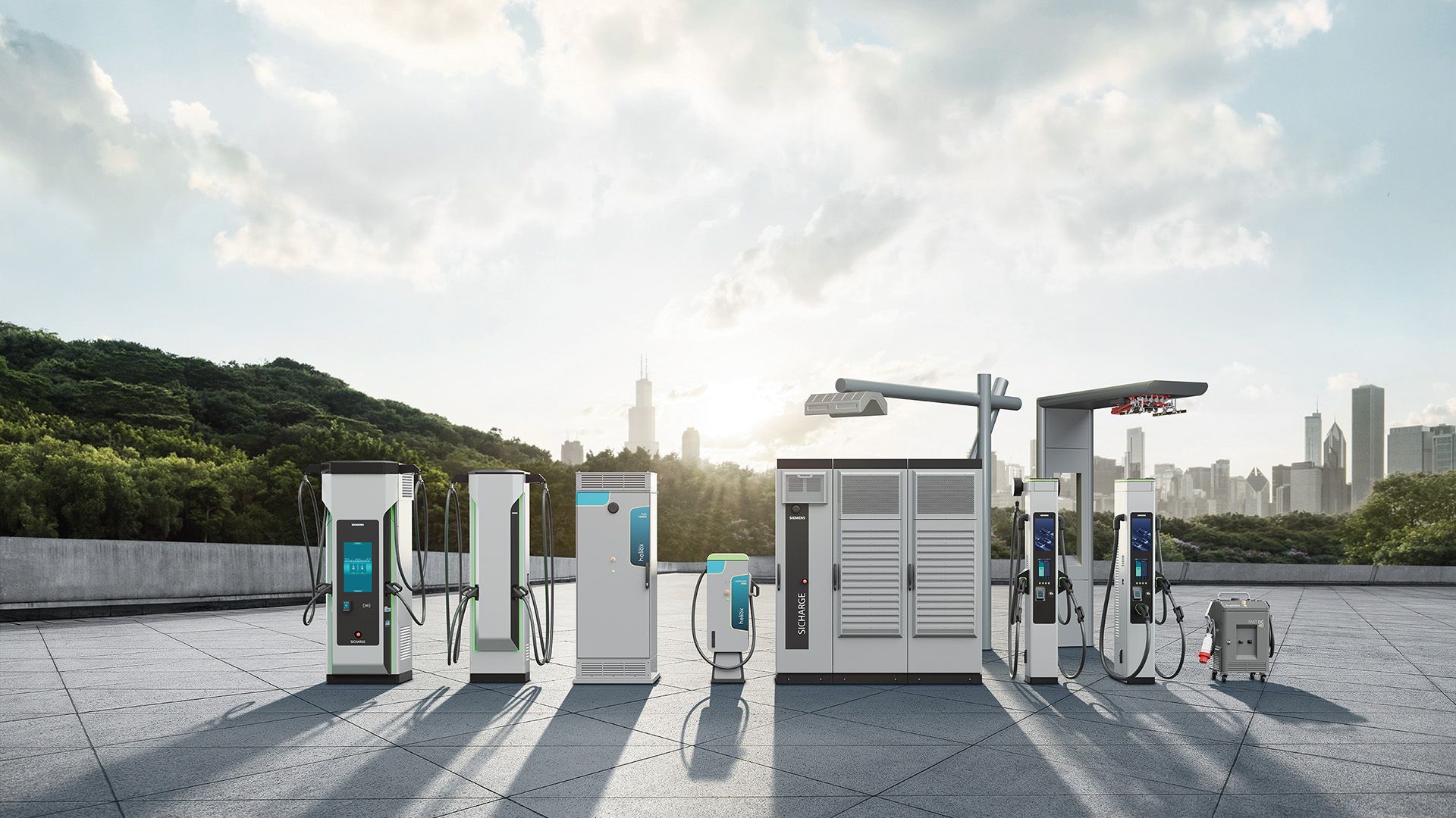 Siemens eMobility unveils SICHARGE Flex | Press | Company | Siemens