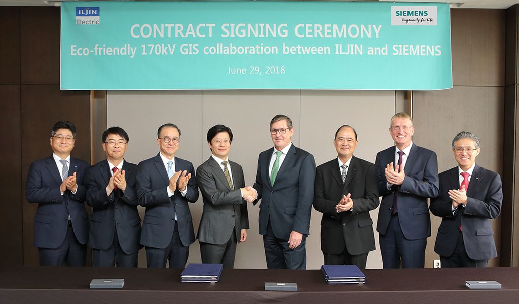 Siemens and ILJIN Electric collaborate to develop the World’s First, Eco-friendly 170 kV Gas ...