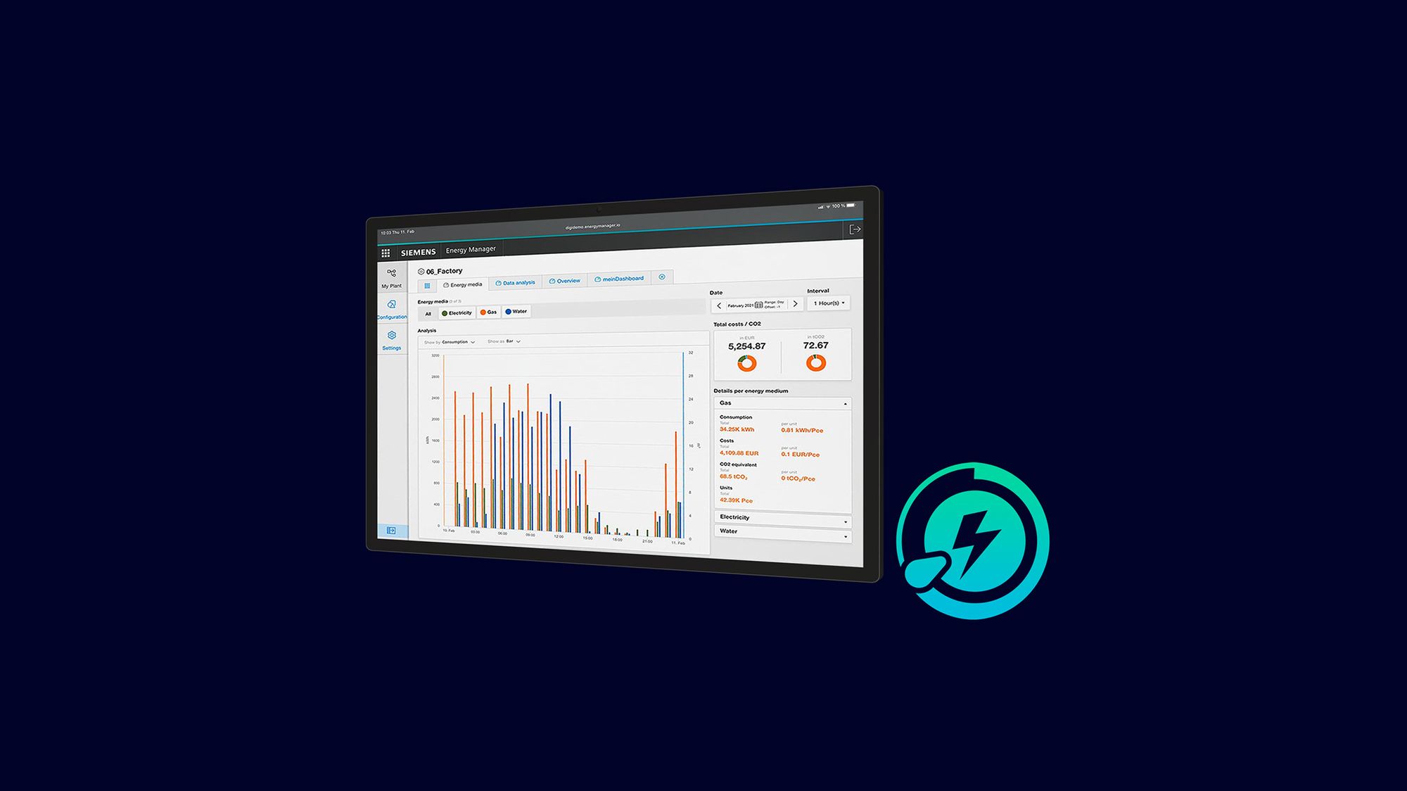 SIMATIC Energy Manager Demo Server - Siemens Global