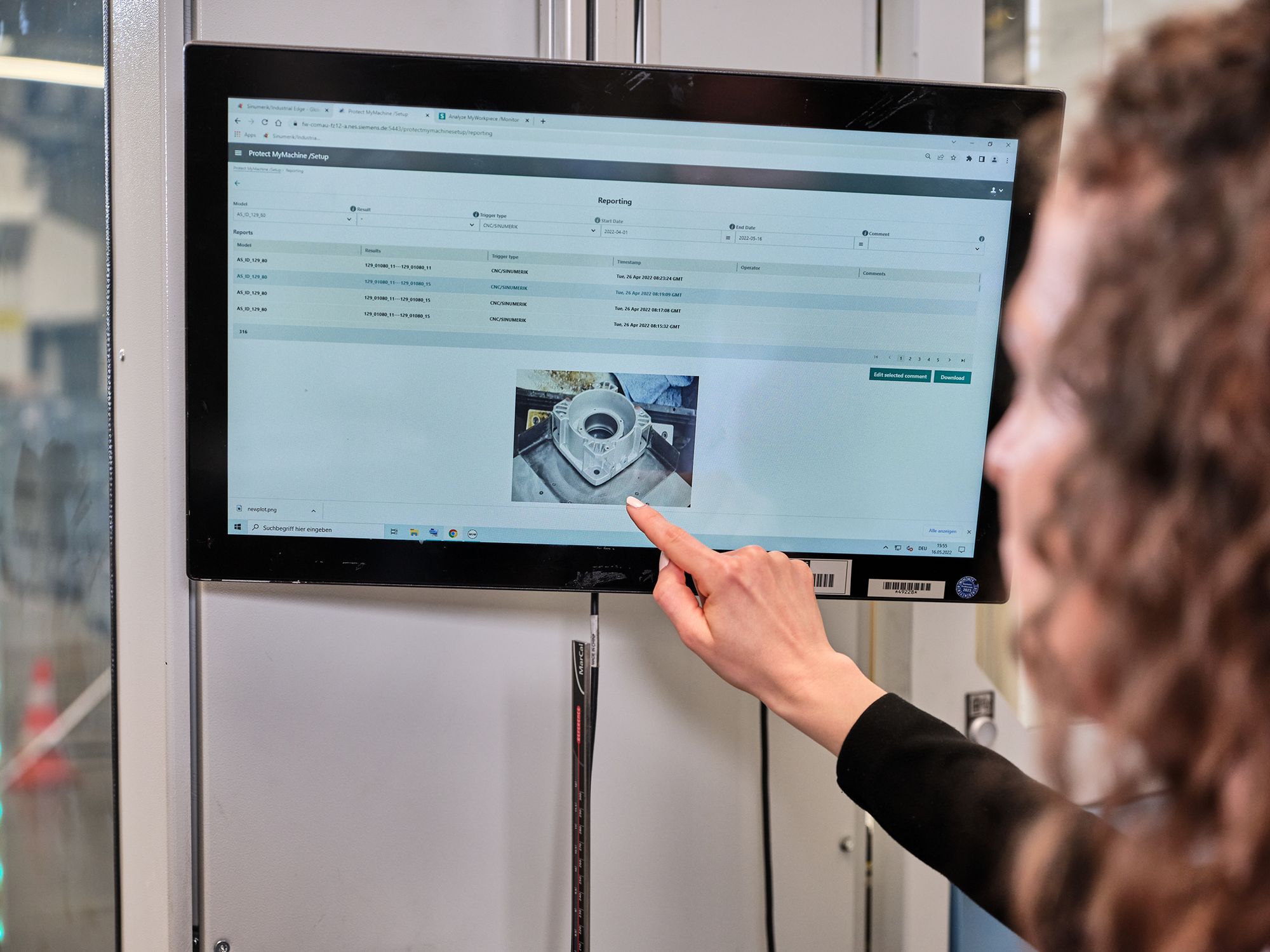 Edge Apps in use in CNC production - Siemens BG