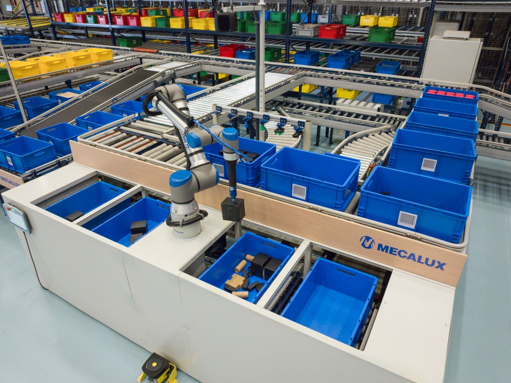 OK_Mecalux lanza al mercado un sistema robotizado para preparar pedidos con la tecnología de IA ...