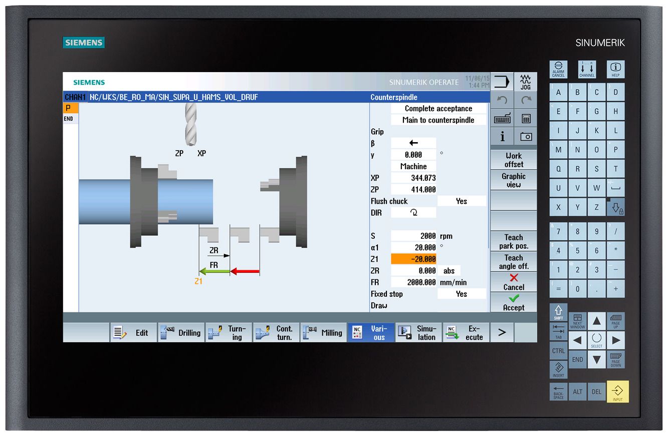 彈性 CNC 編程技術 - Siemens TW