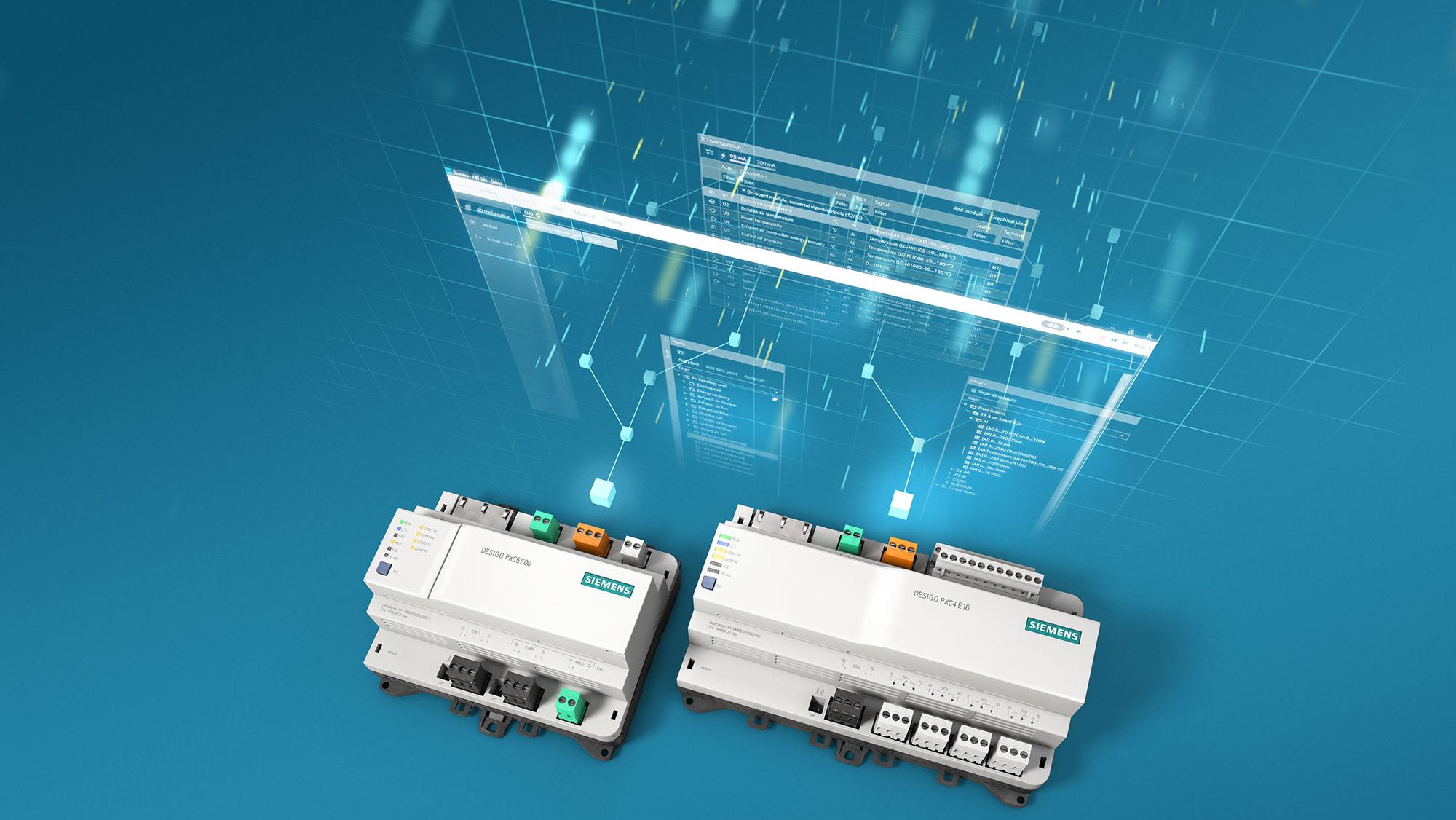 Desigo PX-automatiseringsstations | Uitgebreide gebouwautomatisering met Desigo | Siemens ...