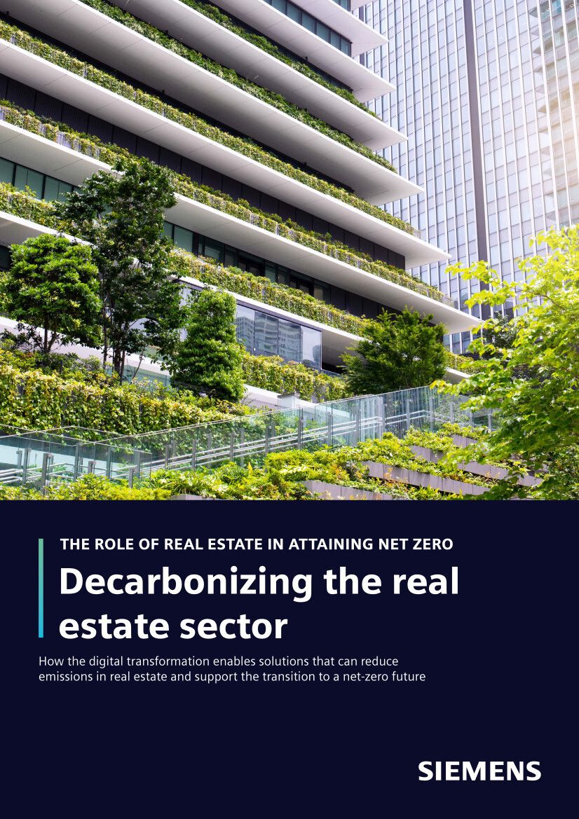 Decarbonizing the real estate sector | White Paper - Siemens Xcelerator ...