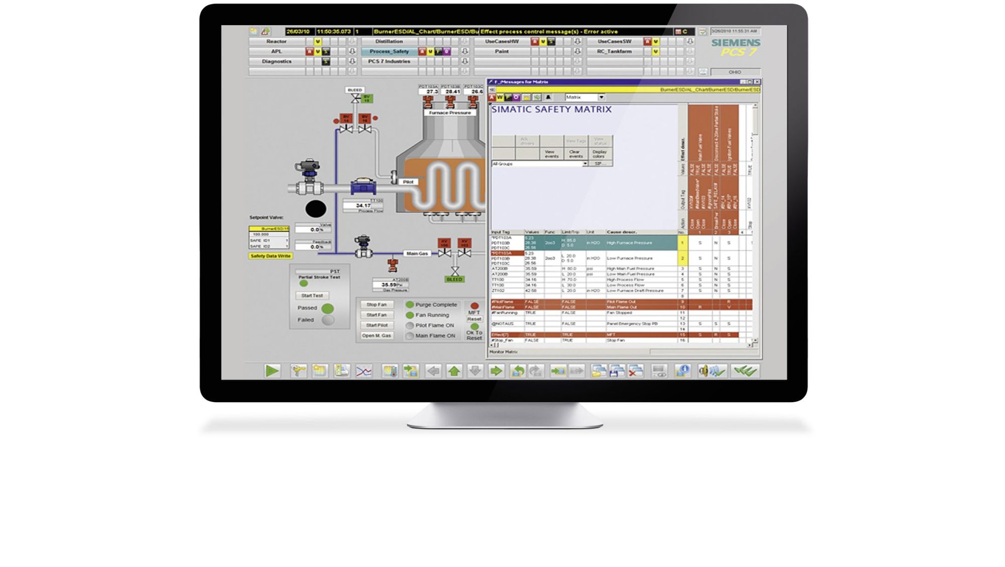 Safety Matrix nell'industria di processo - Siemens IT