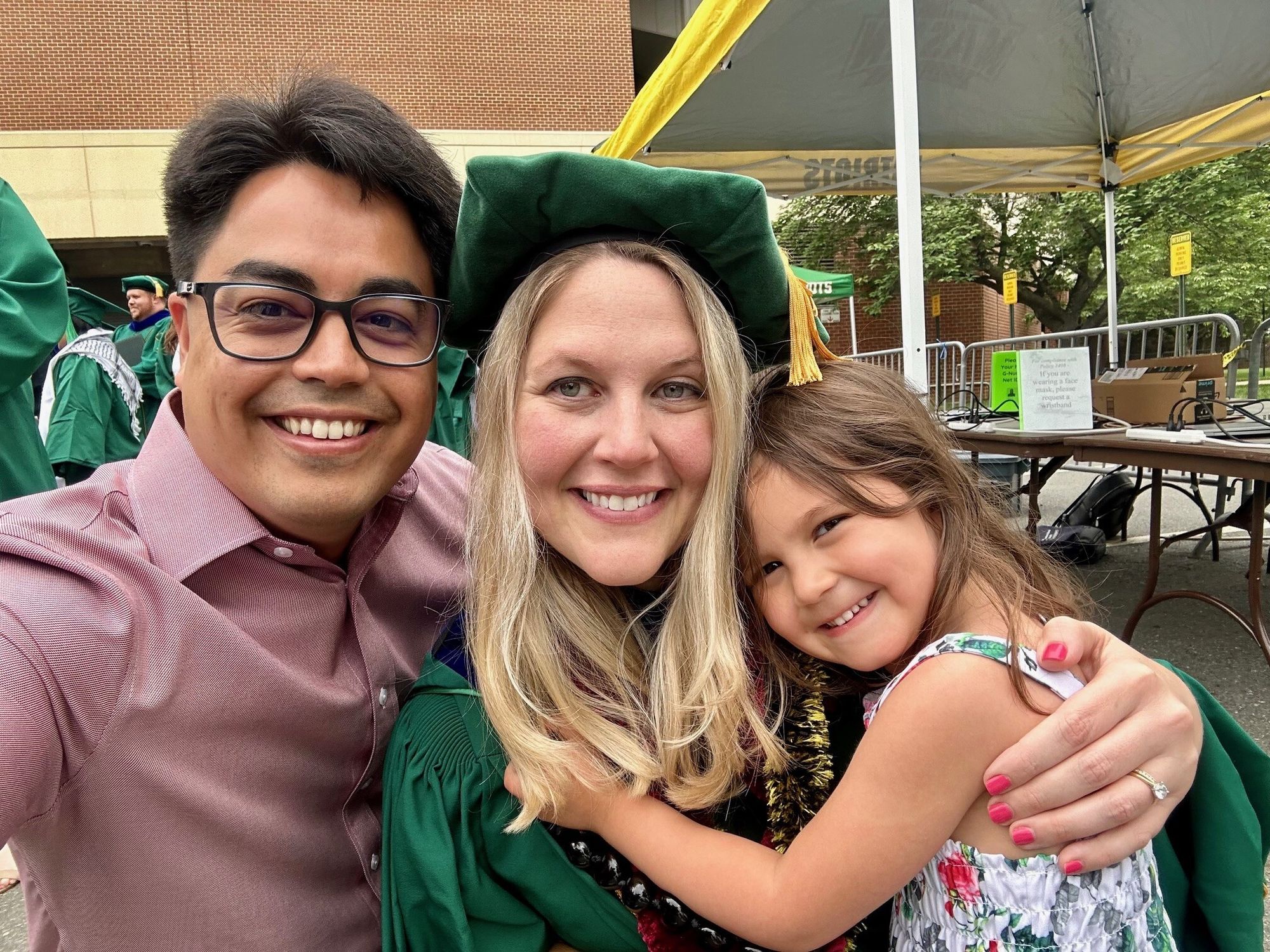 What are the odds? A speechwriter's CEO speaks at her graduation ...