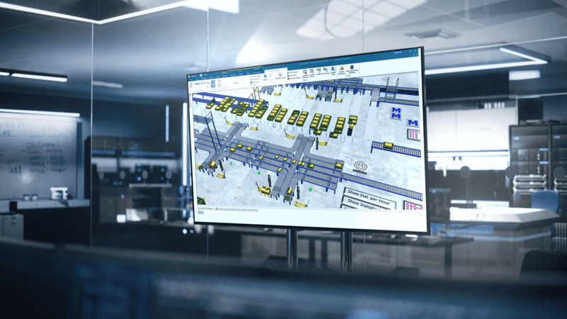 Digital twin in intralogistics - Siemens global website