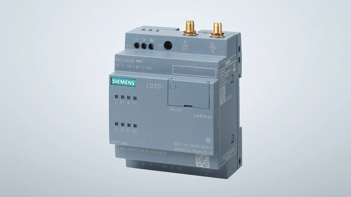 SIMATIC LOGO! - the compact controller with cloud interface - SIEMENS