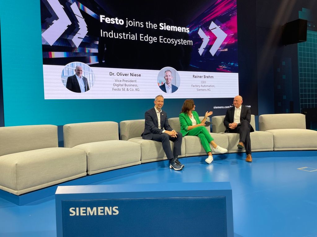 Siemens Xcelerator: Festo joins the Siemens Industrial Edge Ecosystem ... Siemens Xcelerator: Festo joins the Siemens Industrial Edge Ecosystem ...