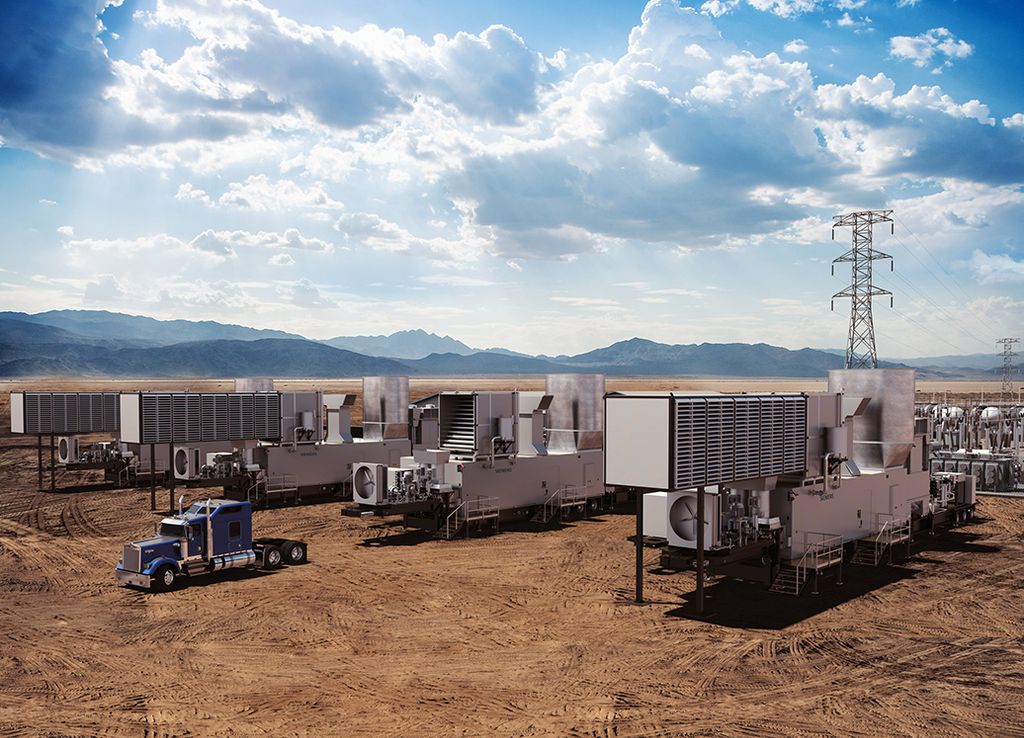 The new 44-megawatt gas turbine for mobile power generation | Press ...