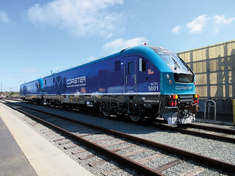 NCTD Completes Conversion to More Sustainable COASTER Locomotives ...