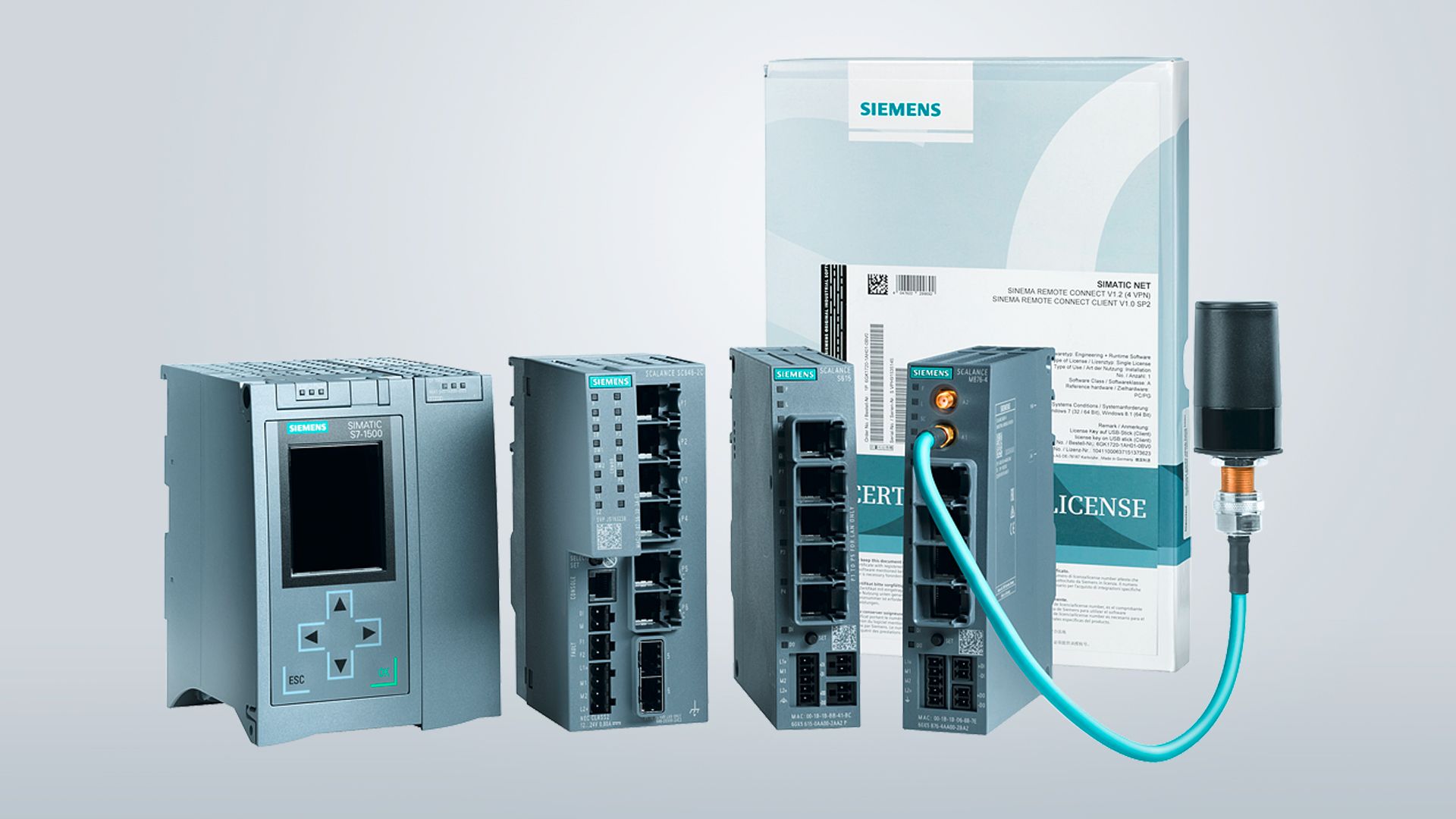 Telecontrollo, Teleservice, CyberSecurity - Siemens IT